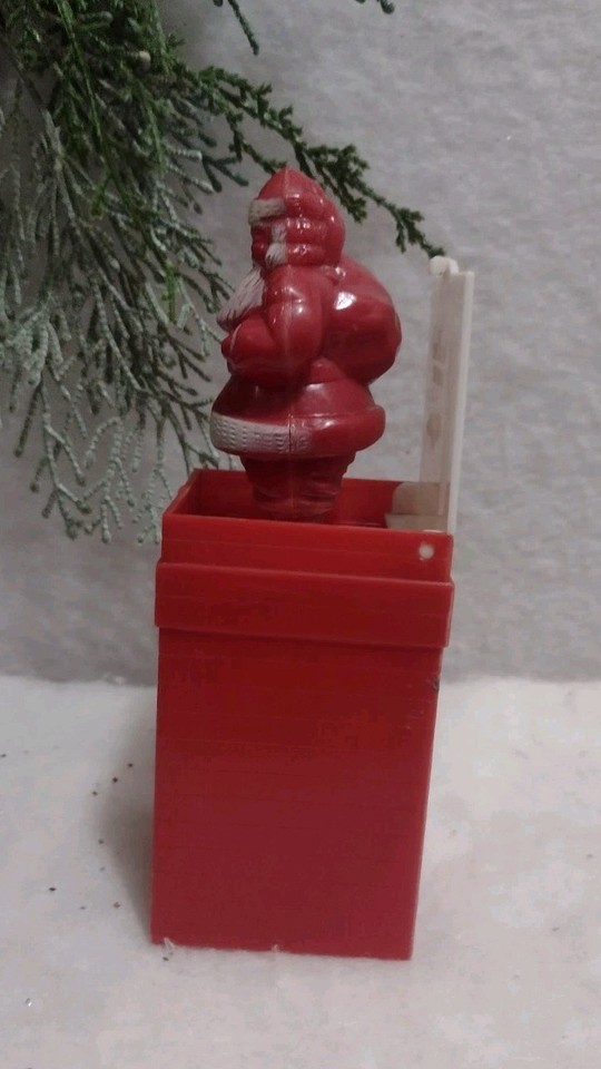 Vintage 1950's Rosbro E Rosen Santa In Chimney Pop-up Toy | eBay