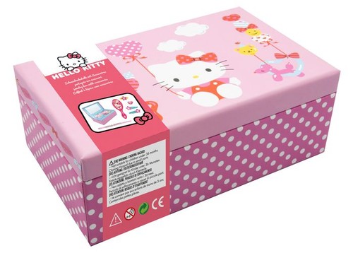 Merchandising Hello Kitty: Joy Toy - Portagioie Con 6 Accessori ...