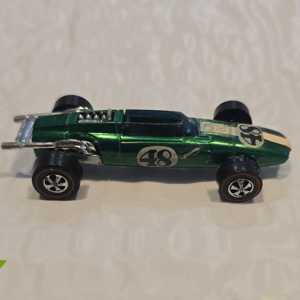 🔥Hot Wheels Redlines Indy Eagle 1969 Green Diecast Car Redline 1:64 | eBay