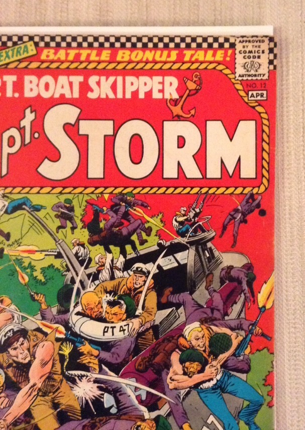 Capt. Storm P.T. Boat Skipper #12 April 1966 DC Comics Very Good ...