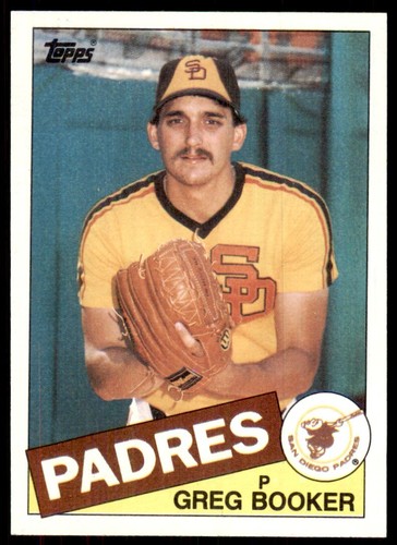 1985 Topps Baseball Card Greg Booker C Baseball Cards #262 | eBay