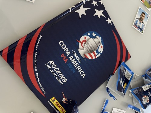 Panini Conmebol Copa America USA 2024 Soccer Official Sticker Album ...
