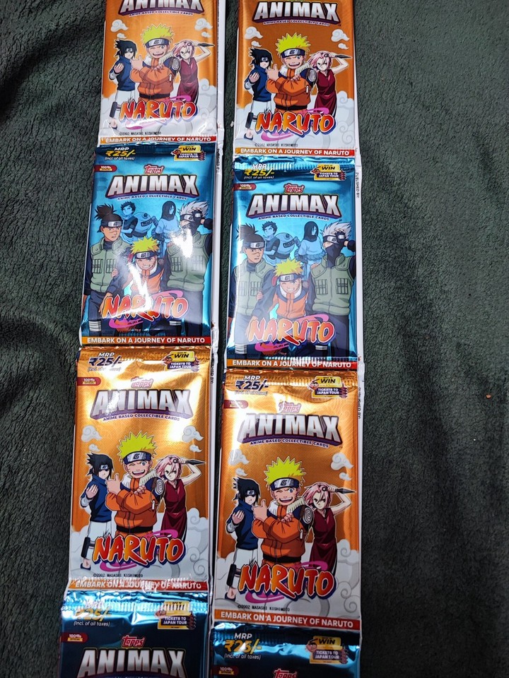 Topps Animax Naruto 2024 NEW Trading Card TCG SEALED CASE 24 BOX , 960 ...