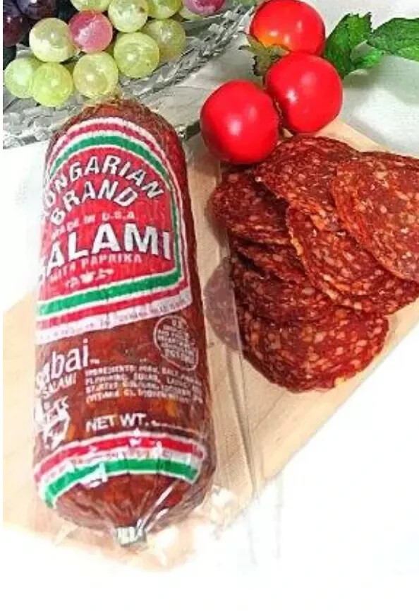 Hungarian Brand Salami With Paprika Csabai Made In USA 0.8lb | eBay