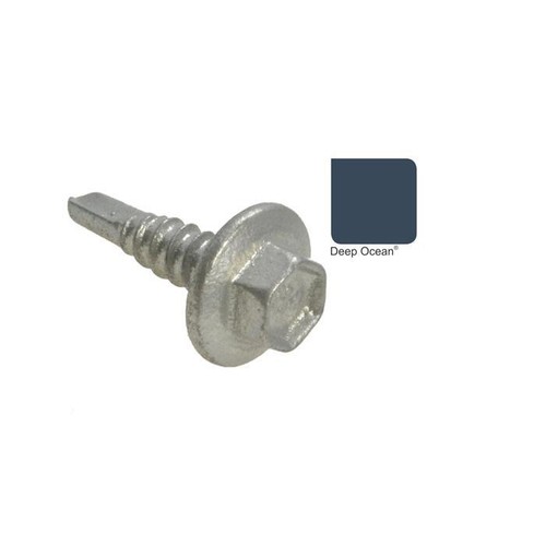 Qty 500 Hex 10g (16tpi) x 25mm Metal Self Drilling Cladding Screw Deep ...