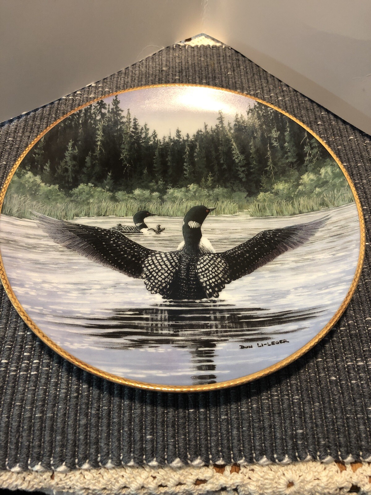 Don Li-Leger Loon Plate Take To The Air 1992 | eBay