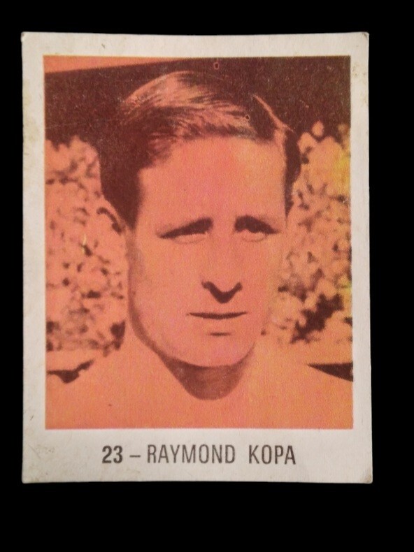 collectible card of the great soccer player Raymond Kopa 1978 | eBay