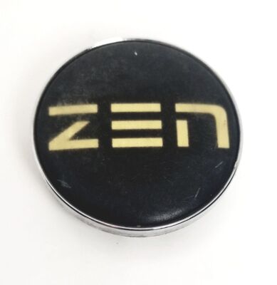 Zen Aftermarket Wheel Center Cap Black Gold Chrome 030 2.25" Diameter ...