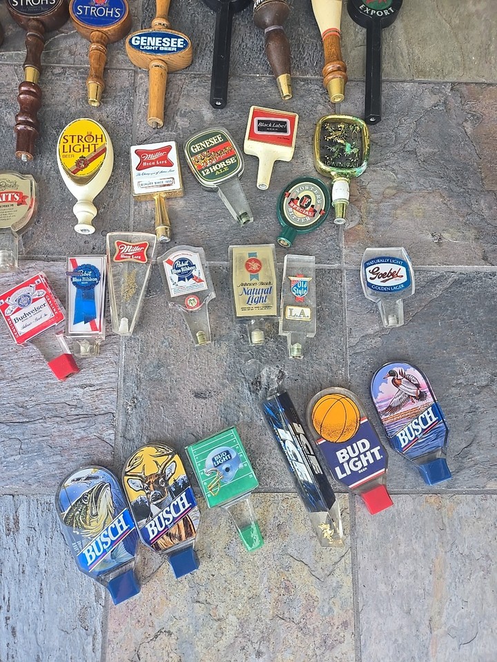 Lot Of 62 Vintage Beer Tap Draft Handles | eBay