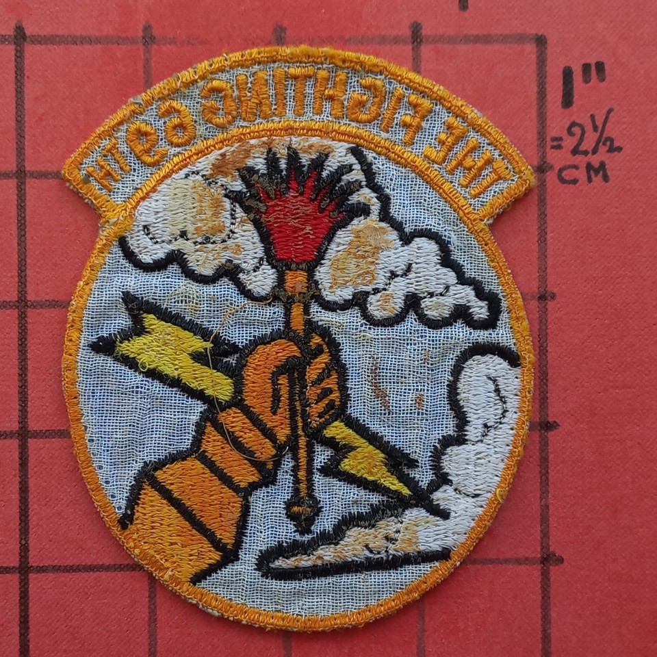 ORIGINAL PATCH USAF US AIR FORCE 69 TFTAS TACTICAL FTR TRNG F-104 ...