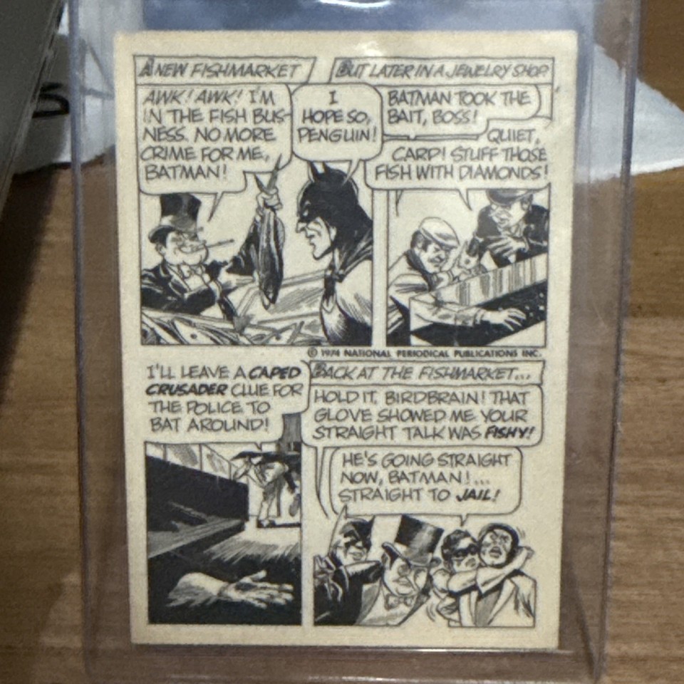 1974 National Periodical Wonder Bread DC Comics The Penguin | eBay