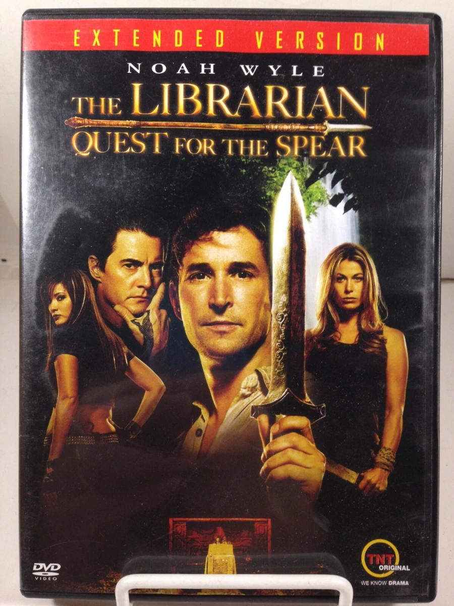 The Librarian Quest For The Spear Dvd Cover