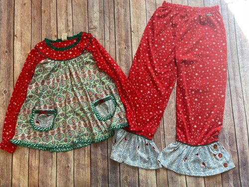 Matilda Jane size 10 Make Believe Cold Winter's Night Pajama set euc ...
