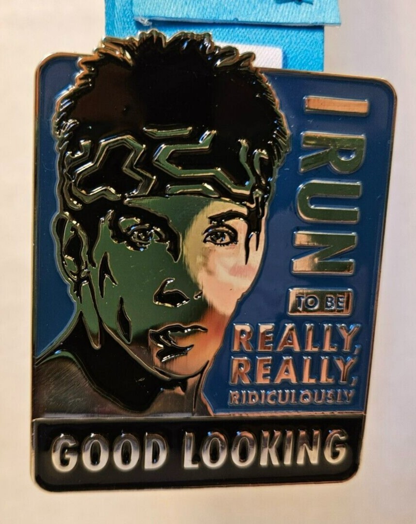 Zoolander Blue Steel Race Medal and Bib 2020 | eBay