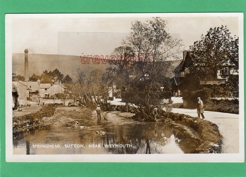 Springhead Sutton Poyntz Hotel Nr Weymouth RP pc used 1934 Milton AB921 ...