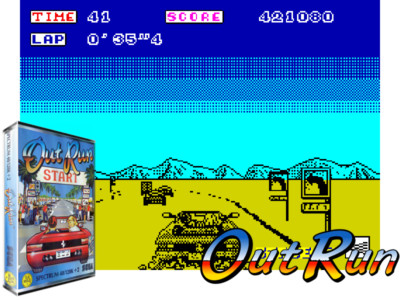 Sinclair ZX Spectrum 48K Game - OUT RUN - US Gold -Tested & Working | eBay