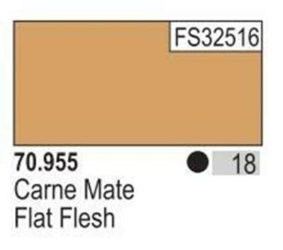 Vallejo Paint 17ml Bottle Flat Flesh Model Color | eBay