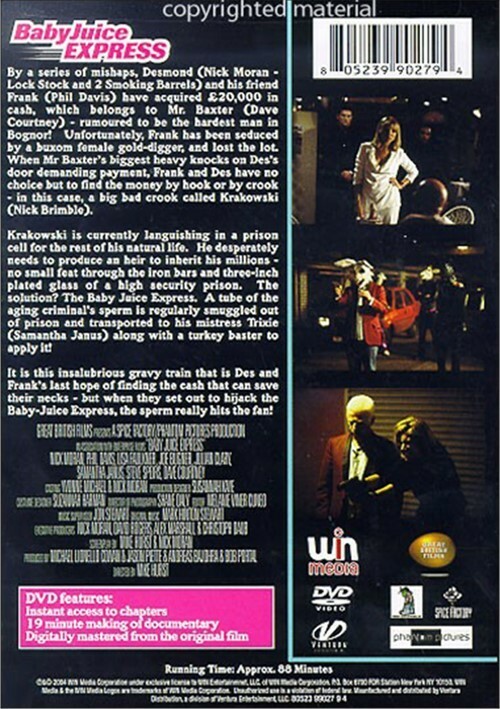 Baby Juice Express (DVD 2004 Lisa Faulkner, Phil Davis, Nick Brimble ...