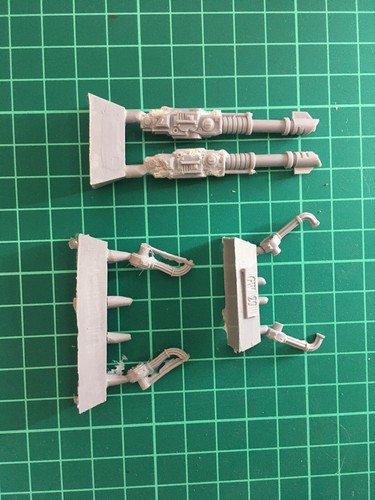 Forge World Heresy Lascannon Sponson Guns INCOMPLETE Warhammer 40K 30K ...