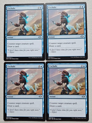 MTG 4x Exclude MH1 048/254 Light Play | eBay