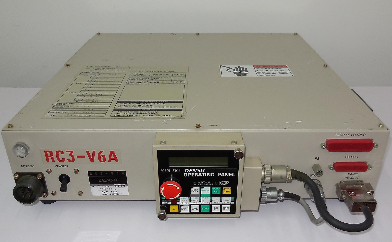 Denso RC3-V6A type: VS-6354C "AS IT" | eBay