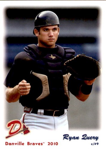2010 Danville Braves Grandstand #27 Ryan Query Kannapolis North ...