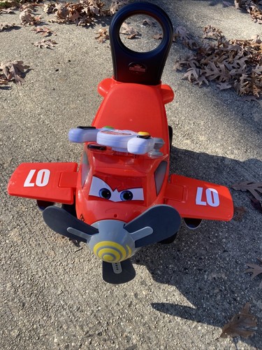 Kiddieland Disney Planes Fire & Rescue Ride On Dusty Crophopper ...