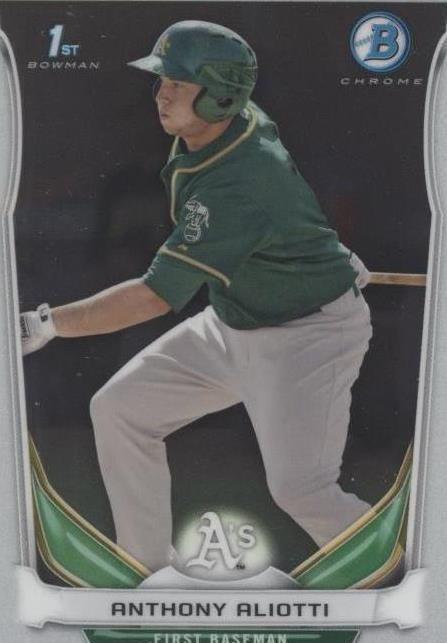 2014 Bowman - Prospects Chrome Anthony Aliotti #BCP77 (RC) for sale ...