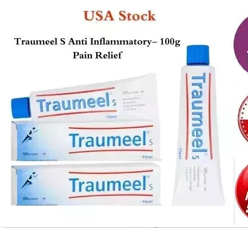 Traumeel S Homeopathic Ointment Pain Relief Cream 100g USA Stock Pack ...