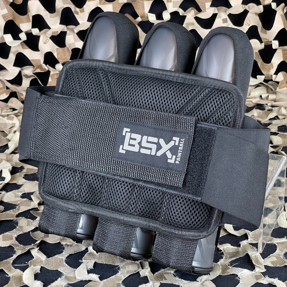 NEW BSX 3 Pod Paintball Harness - Black | eBay