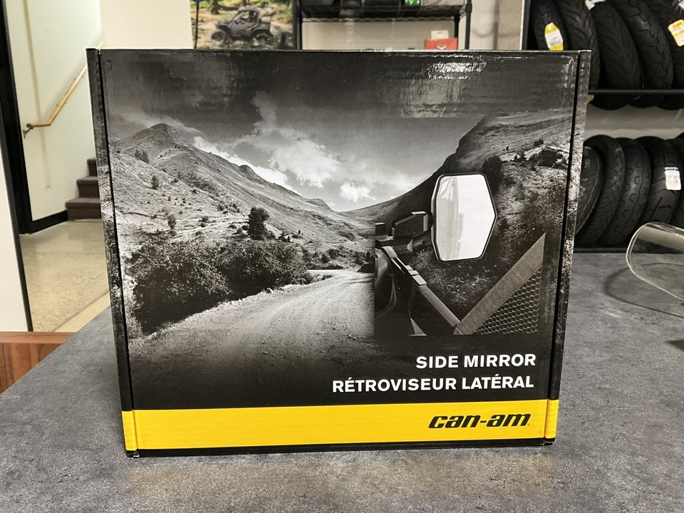 Genuine OEM BRP 715008101 Side Mirror Kit For 2022-2024 Can-Am Defender ...