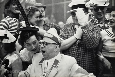 1953 Vintage HENRI CARTIER-BRESSON German Carnival Costume Cologne ...