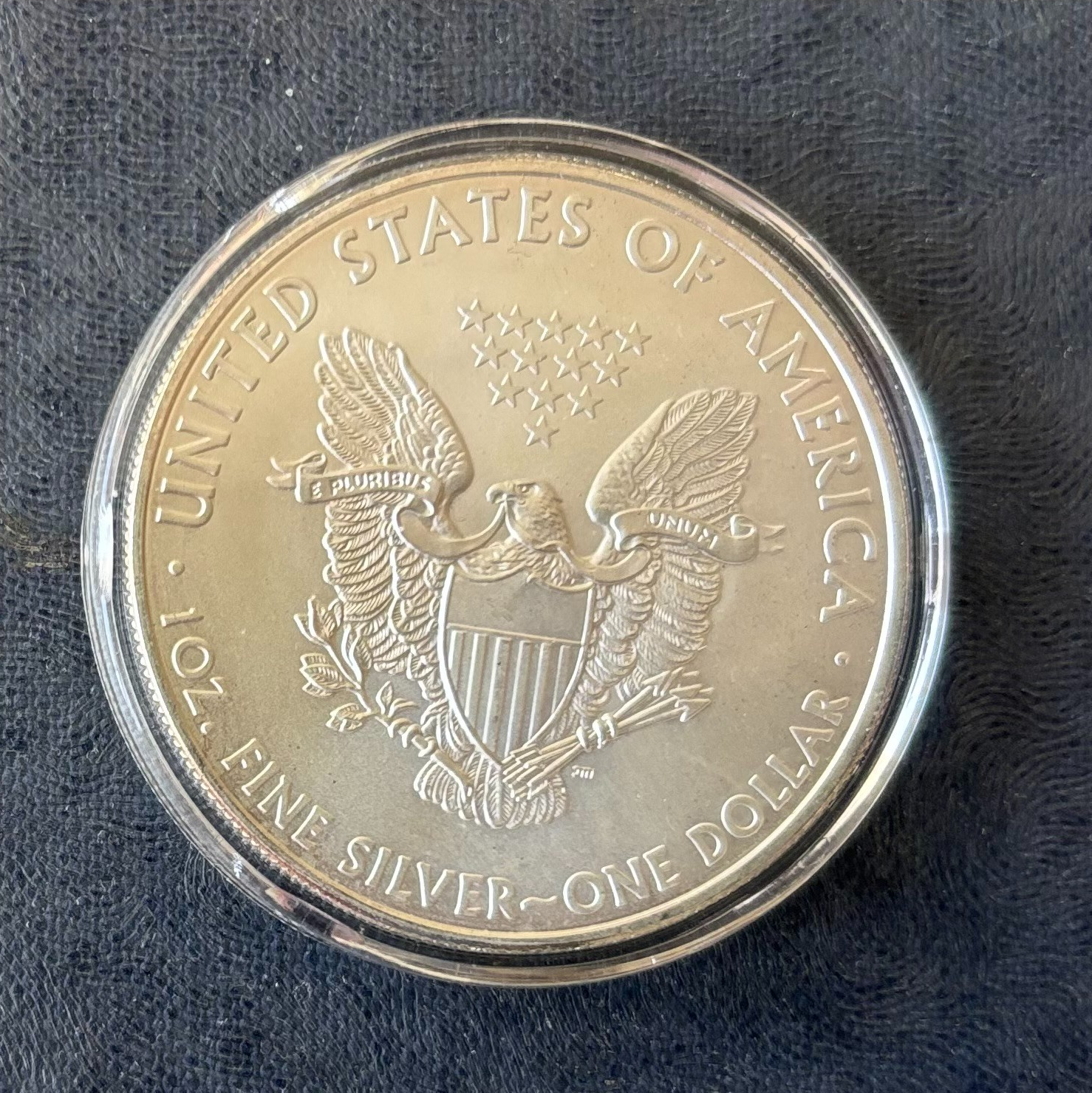 2010 American Silver Eagle $1 Coin, 1 Troy Ounce Silver - No Reserve | eBay