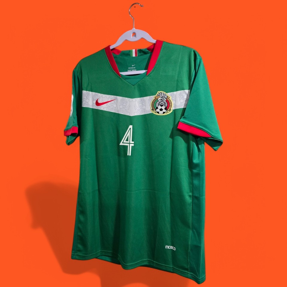 Mexico National Team Home - World Cup 2006 - R. Marquez # 4 - LARGE ...