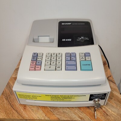 Cash Registers - Sharp Xe-A106 Electronic Cash Register