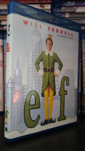 Elf (2003) Blu-ray, USED, Will Ferrell, James Caan, Bob Newhart | eBay