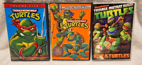 Lot of 3 Teenage Mutant Ninja Turtles TMNT Original Series ...