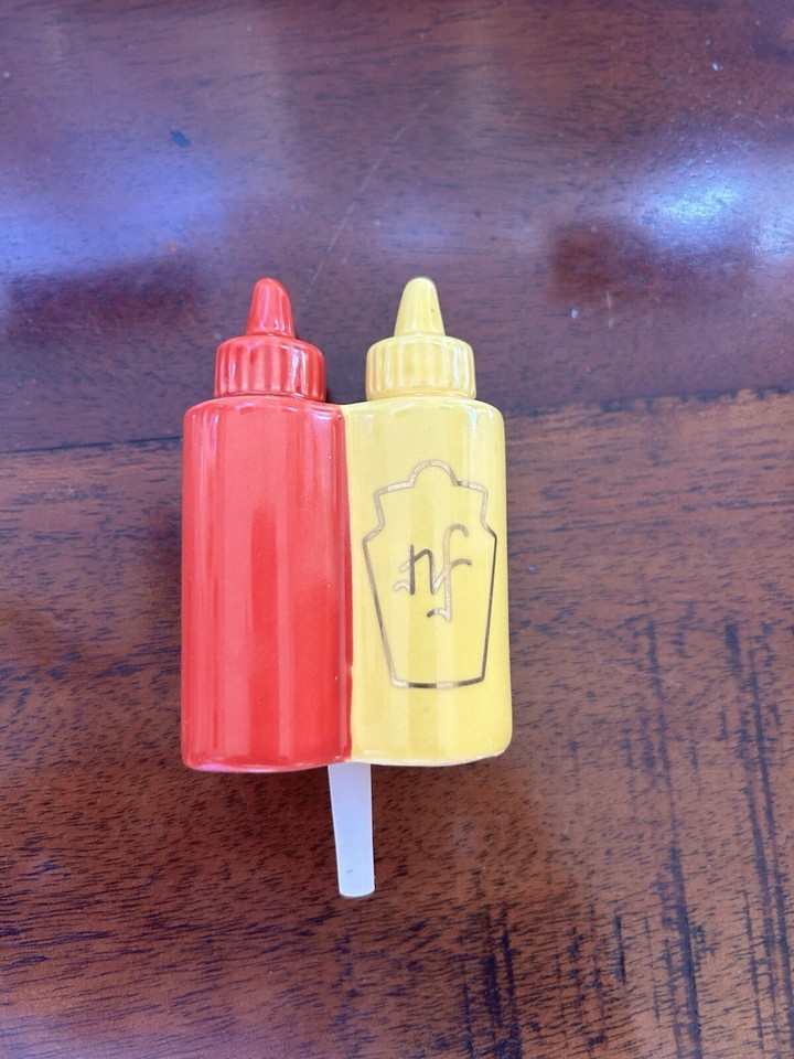 Nora Fleming Main Squeeze Ketchup and Mustard A230 Mini | eBay