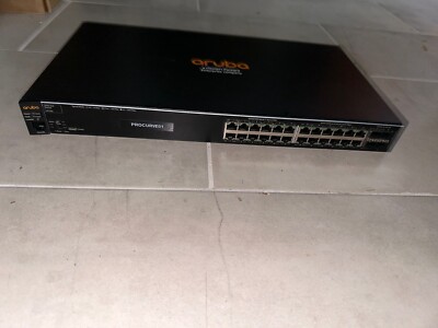 HP Aruba J9776A 2530-24G 24 Port Gigabit Network Switch | eBay