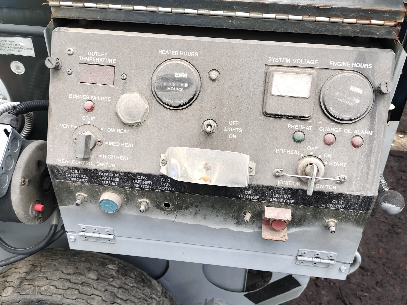 Military Diesel Engine Heater & Generator on Trailer - Yanmar Engine ...