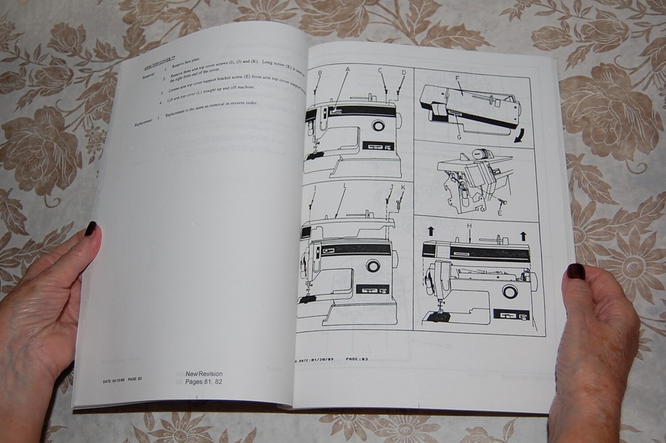 Singer Sewing Machines 4610 4613 4617 4623 4624 4630 4633 Service ...