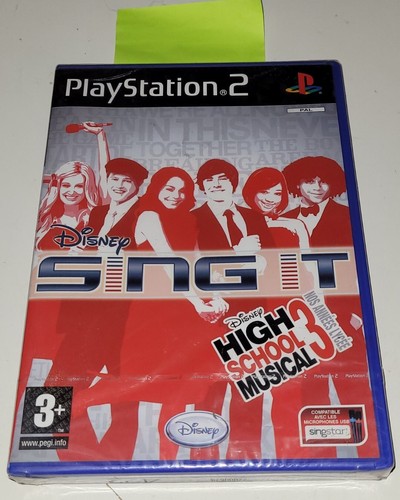 Sony PlayStation 2/PS2 - Disney Sing It High School Musical 3 - Neuf Ss ...