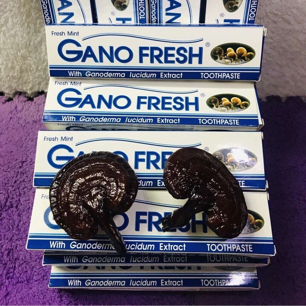 10 TUBE GANO EXCEL GANO FRESH TOOTHPASTE GANODERMA 150 GRAMS FREE ...