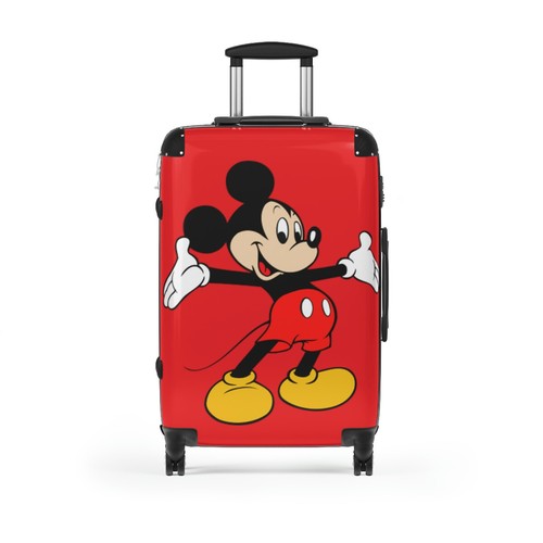 Mickey Mouse Suitcase, Mickey Mouse Travel Case, Kids Custom Suitcase ...