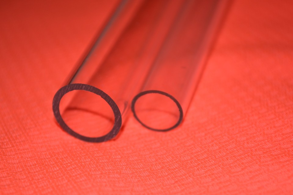 CLEAR ACRYLIC PERSPEX PIPE TUBE HOLLOW 6mm 8mm 10mm 12mm 16mm 20mm 25mm ...