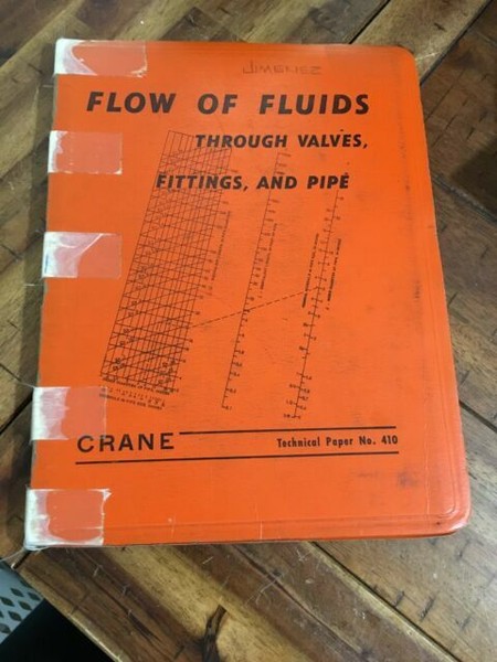Flow of Fluids Through Valves Fittings and Pipe by Crane Technical ...