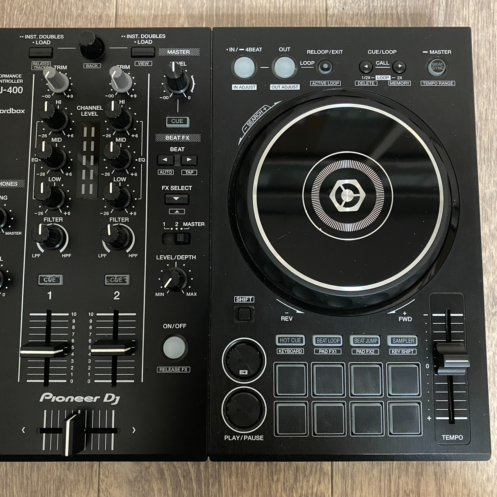 Pioneer DJ DDJ-400 DDJ400 Color 2-Channel 2ch DJ Controller USB Cable ...