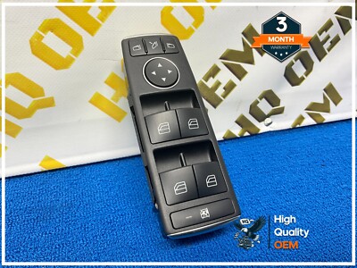 2013 - 2019 MERCEDES GLS450 X166 FRONT LEFT SIDE DOOR MASTER WINDOW ...