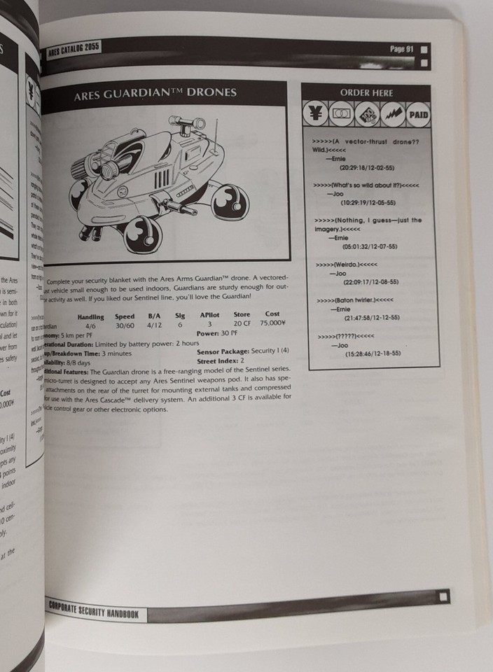 Corporate Security Handbook. Shadowrun 2nd Edition 1995, #7118. FASA ...