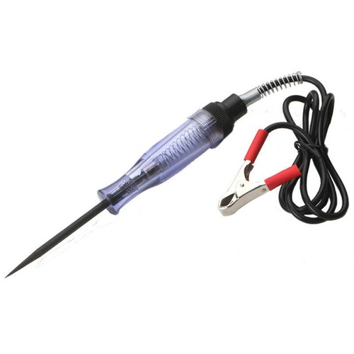 Test Light Auto Car Circuit Tester Pen 24V 12V 6V DC Voltage Probe Fuse ...